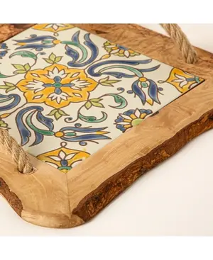 UNCOMMON GOODS Tunisian Small Bites Serving Tray Kamsah