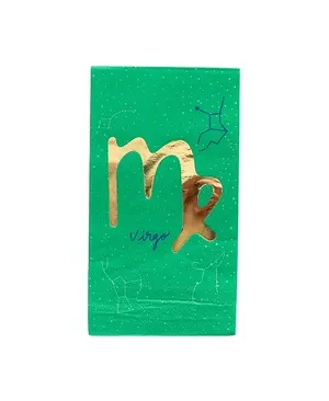 JOLLITY & CO Zodiac Themed Paper Party Guest Napkins, Set Of 16 - Virgo
