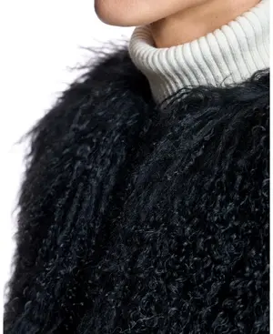 MAXIMILIAN Mongolian Lamb Jacket