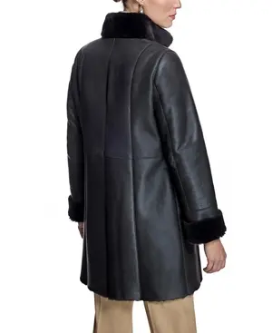 MAXIMILIAN Nappa Shearling Coat