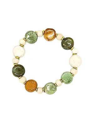 KAZURI Beaded Bracelet - Namib