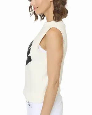 Central Park West Evie Shell Print Tank