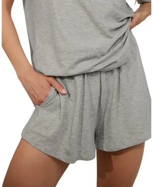 Lunya Organic Pima Tee Short Set
