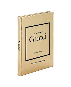 GRAPHIC IMAGE Little Book Of Gucci Leather Edition - Gold