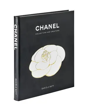 GRAPHIC IMAGE Chanel Collections And Creations Leather Bound Book - Black