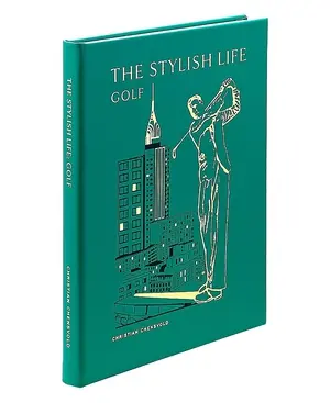 GRAPHIC IMAGE The Stylish Life: Golf Leather Bound Book - Emerald