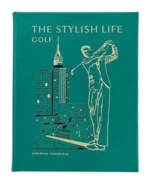 GRAPHIC IMAGE The Stylish Life: Golf Leather Bound Book