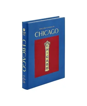 GRAPHIC IMAGE Trope Chicago Leather Bound Book - Blue