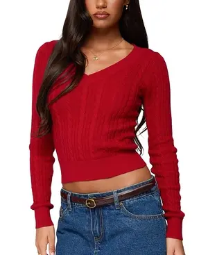 Edikted V Neck Knitwear For Women