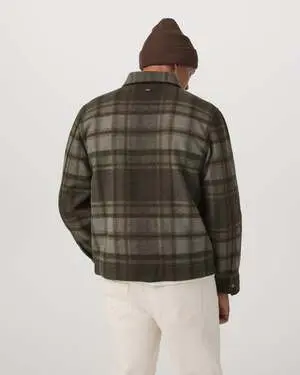 Vuori Ballard Plaid Jacket - Oregano