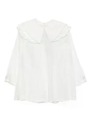 Comme Des Garçons Ruffled Blouse