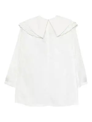 Comme Des Garçons Ruffled Blouse