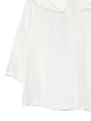 Comme Des Garçons Ruffled Blouse