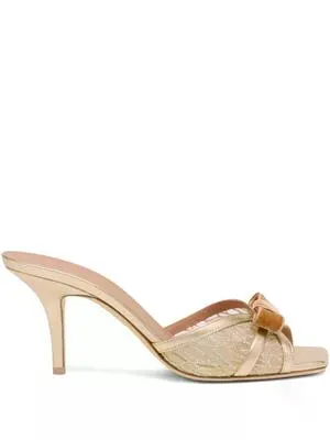 MALONE SOULIERS 70mm Perla Velvet-bow Sandals