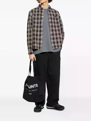 ALLSAINTS Santiago Checked Long-sleeve Shirt