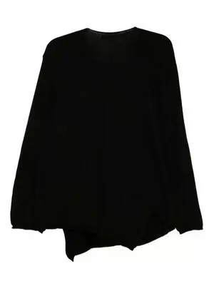 Comme Des Garçons Stuffed-flower Jumper