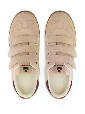 Isabel Marant Étoile Beth Leather Sneakers - Neutrals
