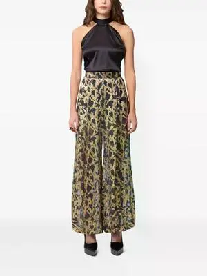 Nina Ricci Printed Palazzo Pants