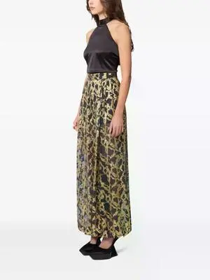 Nina Ricci Printed Palazzo Pants