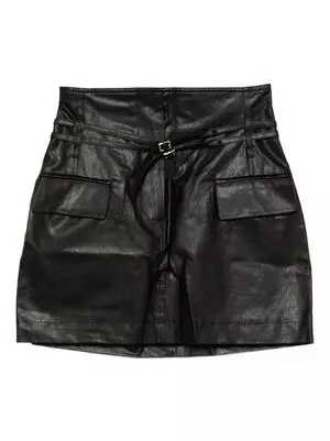 J KOO Belted Skirt