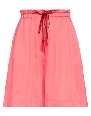 FORTE_FORTE Satin Bermuda Shorts