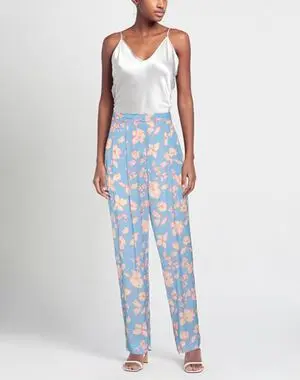 FORTE_FORTE Floral Print Straight Leg Pants