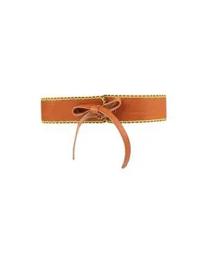 FORTE_FORTE Leather Belt - Brown