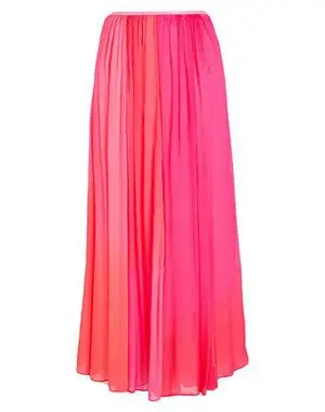 FORTE_FORTE FORTE FORTE Maxi Flared Skirt Fuchsia