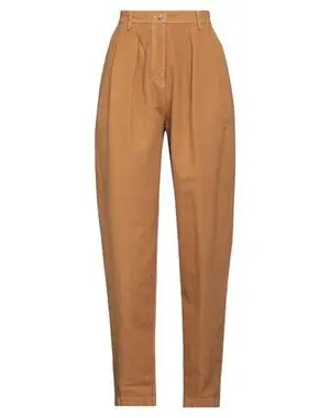 FORTE_FORTE Tapered Cotton Pants - Camel