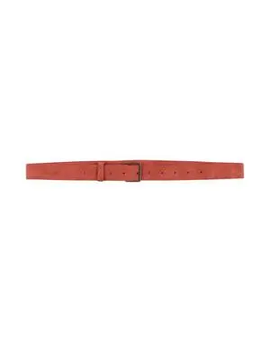 FORTE_FORTE Leather Belt - Red