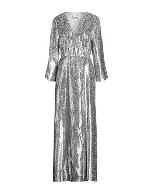 FORTE_FORTE Maxi Shirt Dress - Silver