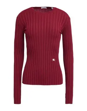 Burberry Sweater With V-neck And Long Sleeves
