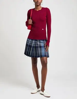 Burberry Sweater With V-neck And Long Sleeves