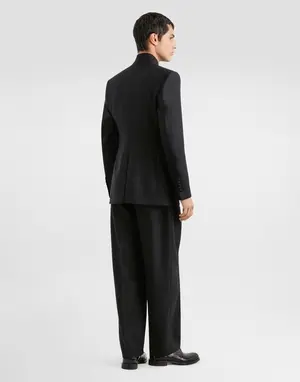 Dolce & Gabbana Double-breasted Wool Gabardine Jacket