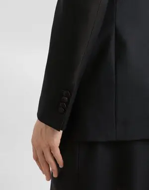 Dolce & Gabbana Double-breasted Wool Gabardine Jacket