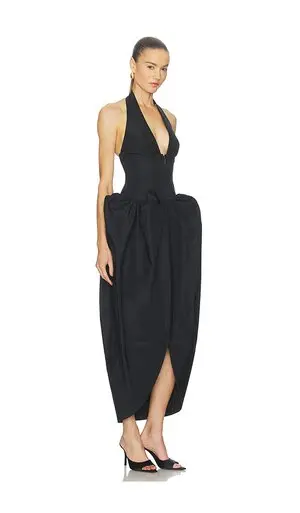 Cult Gaia Samya Halterneck Dress