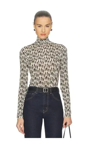 Ulla Johnson Aurelia Turtleneck Top - Silhouette