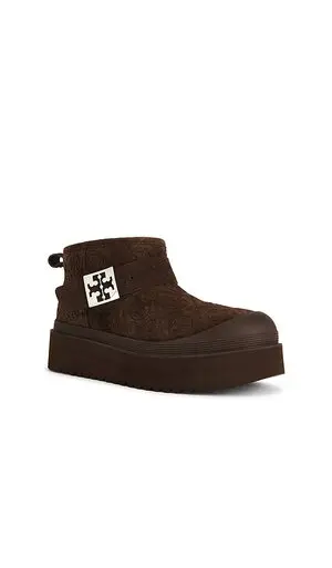 Tory Burch Mellow Shearling Platform Boot