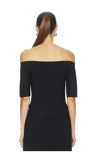 Cult Gaia Off-the-shoulder Knit Top