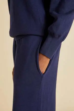 Olivia Von Halle Gia Paris Tracksuit - Navy