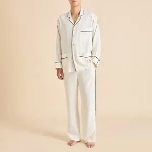 Olivia Von Halle Laurent Pyjamas - Ivory