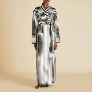 Olivia Von Halle Capability Nika Robe - Black