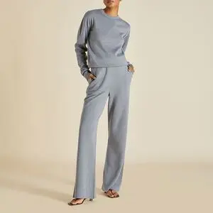 Olivia Von Halle Carmel London Tracksuit - Grey