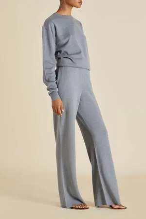 Olivia Von Halle Carmel London Tracksuit - Grey
