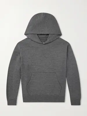 Visvim Jumbo Wool Hoodie - Gray