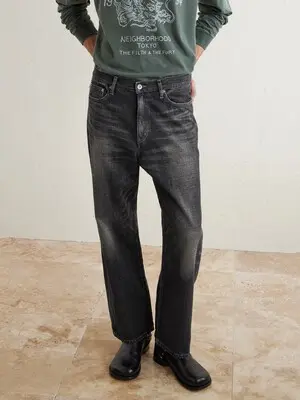 NEIGHBORHOOD Wide-leg Selvedge Denim Jeans