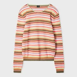 Paul Smith Scoop Neck Striped Sweater