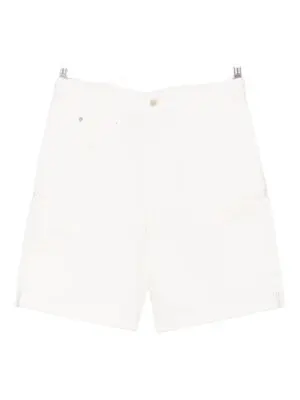 Givenchy Denim Cargo Shorts - White