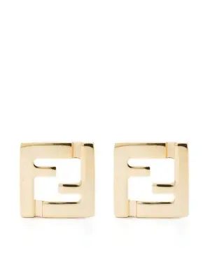 Fendi Forever Stud Earrings - Gold
