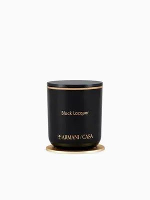 ARMANI/CASA Pegaso Lacquer Candle - Black